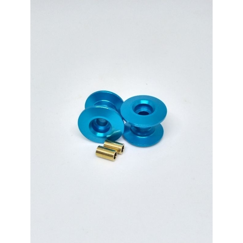 Rep. Tamiya Lightweight Double Roller Ringless 13-12mm [Blue/Blue ...