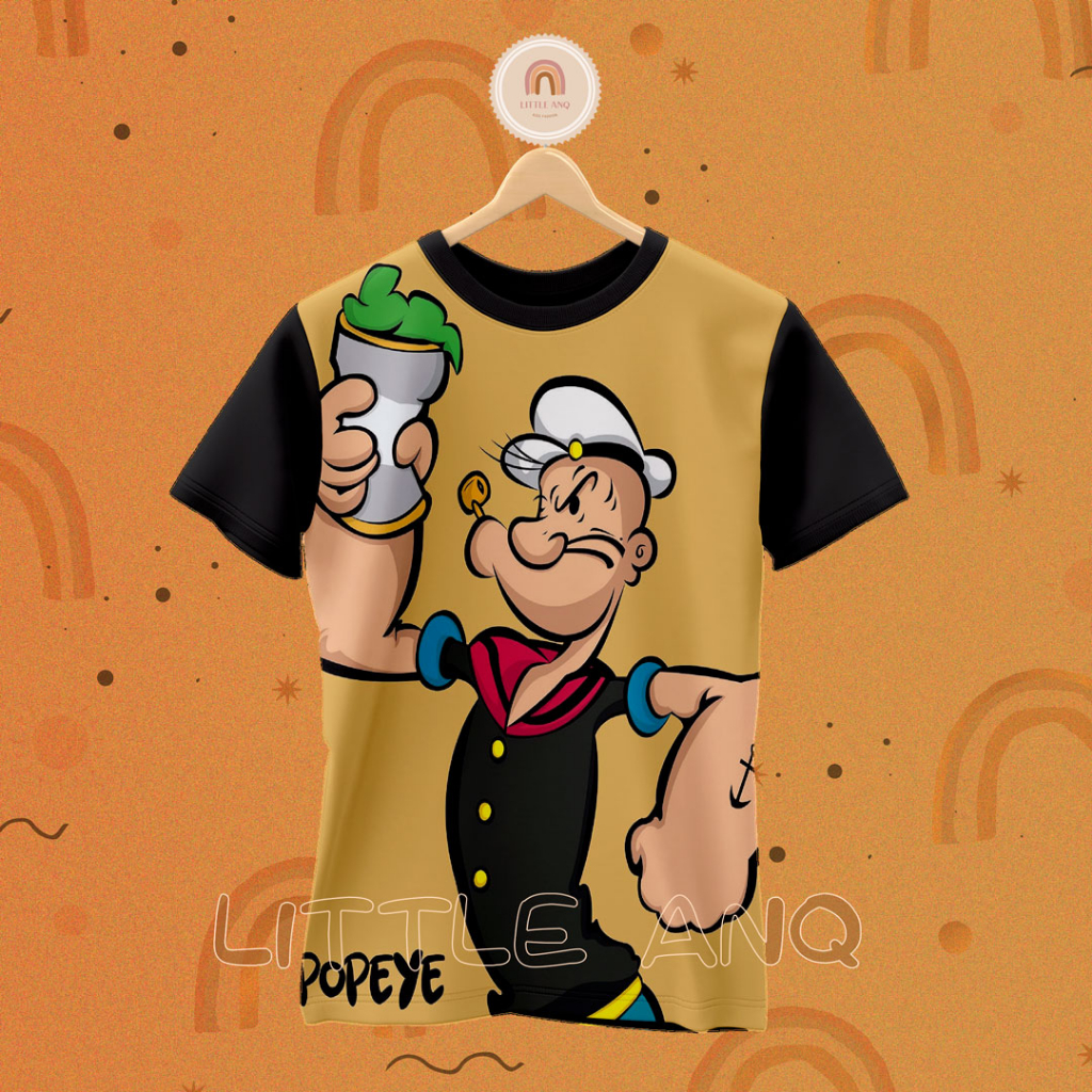 Little ANQ - POPEYE-2 children's t-shirt POPEYE-2 children's clothes (1 ...