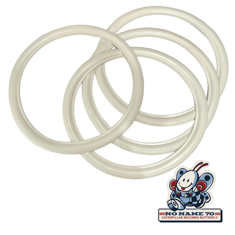 Whitewall tire strip white ring 17 honda c50 c70 c700 c800 astrea star ...