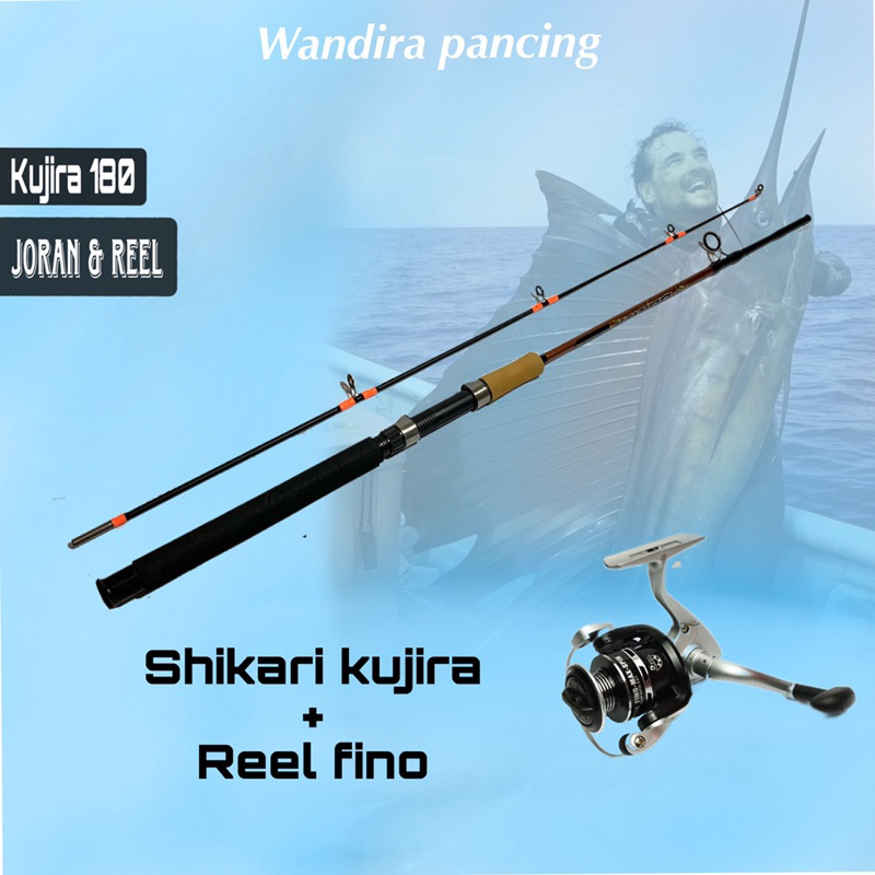 A set Of daido Fishing Rod spinning kku Flexible Strong soldi fiber ...