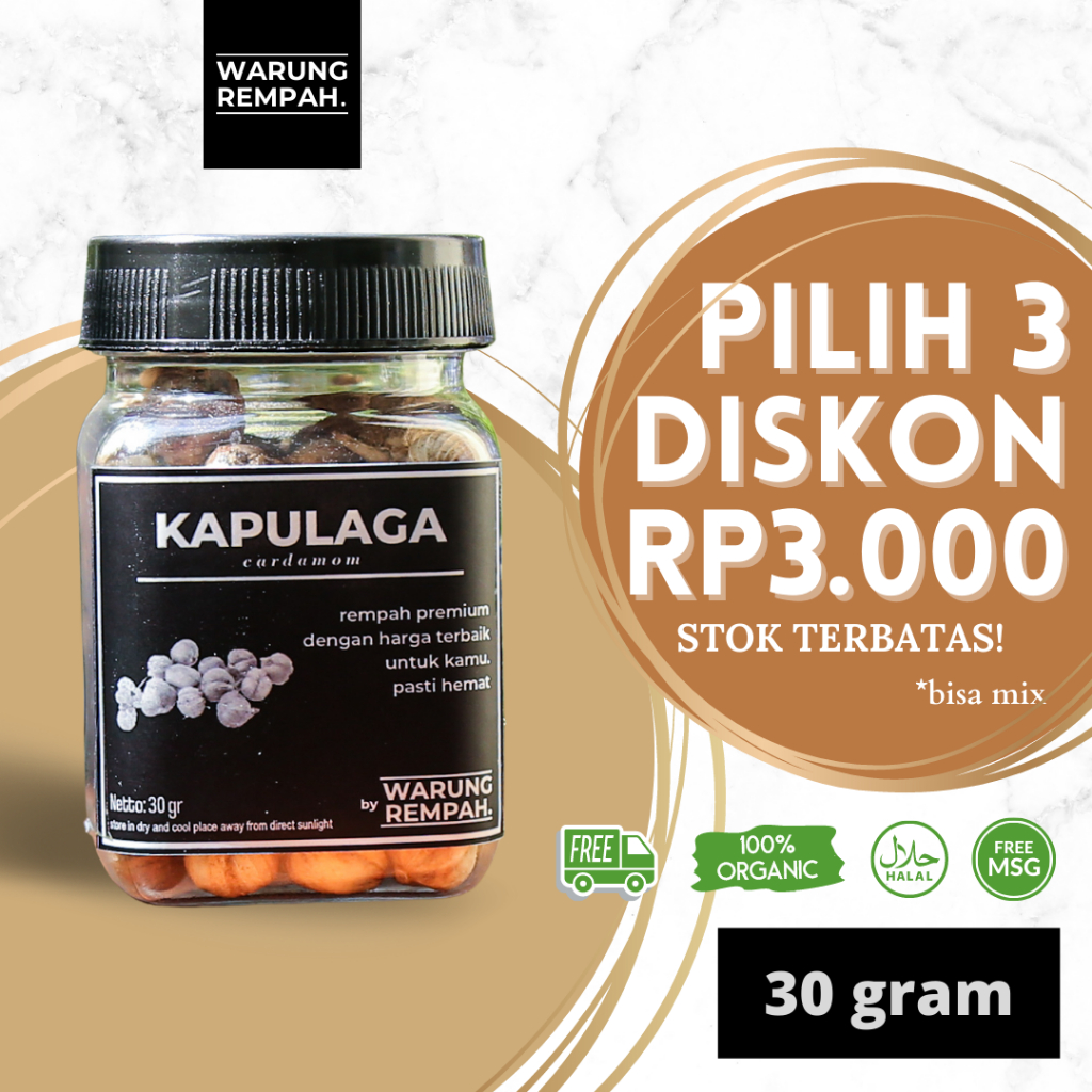 Whole Java Capol Cardamom Shopee Philippines 