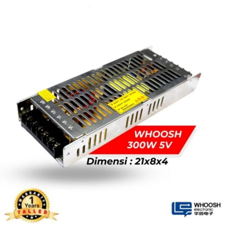 Indoor POWER SUPPLY 300W 5V 60A WHOOSH 1 Year Warranty | Shopee Philippines