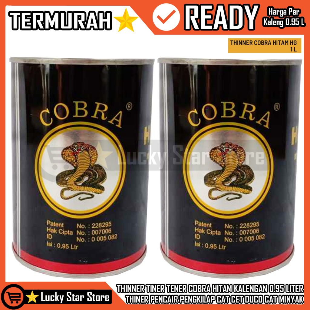 Black 1 Liter Ltr Can Bottle Thinner Thinner Thinner Cobra Cobra Cobra ...