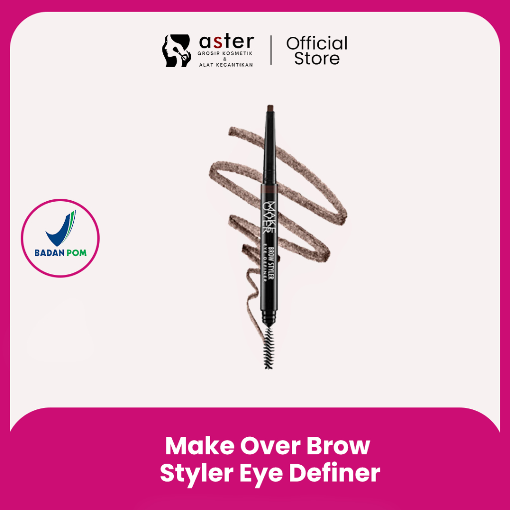 Aster Cosmetics - Make Over Brow Styler Eye Definer | Shopee Philippines