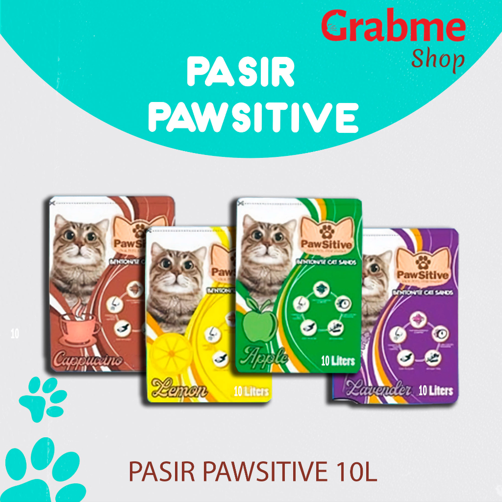PAWSITIVE 10L Scented lump cat litter (EXPEDITION) | Shopee Philippines