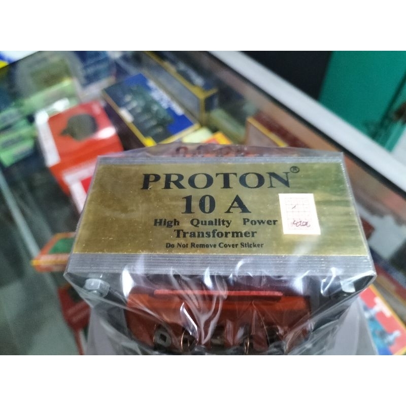 Proton TRAVO TRANSFORMER BOX 10 AMPER CT 12V 18V 25V 32V | Shopee ...