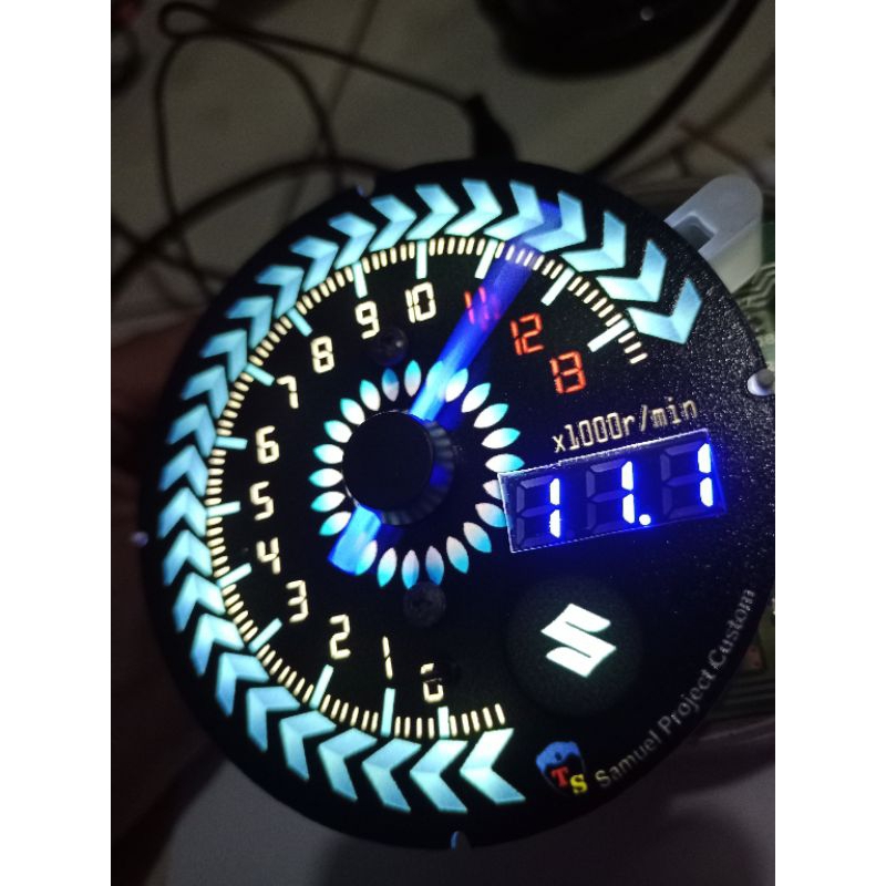 Satria fu custom speedometer board full set | Shopee Philippines