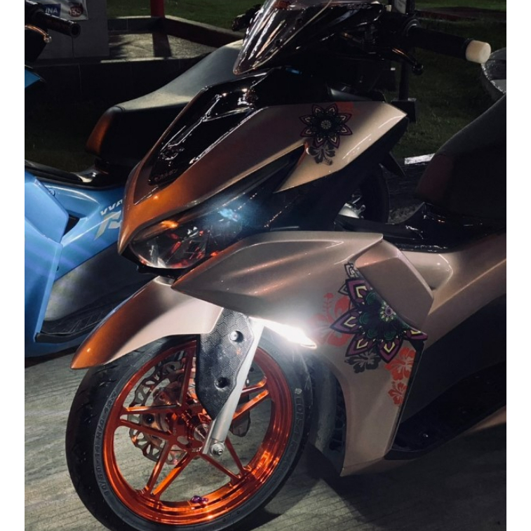 TRANSPARENT STRIPING AEROX ALL NEW CONNECTED 155 FLOWER COSTUME ...