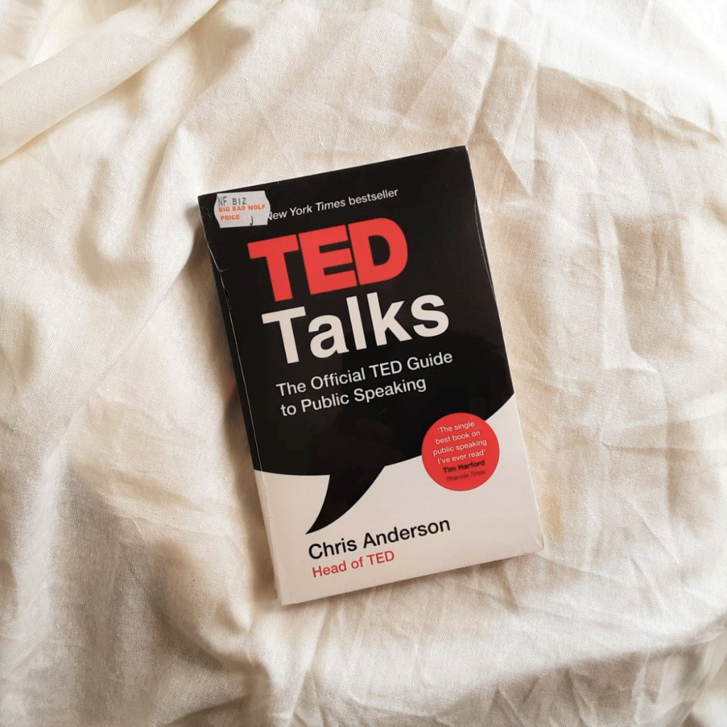Original Book - TED Talks by Chris Anderson - The Official TED Guide To Public Speaking Book ...