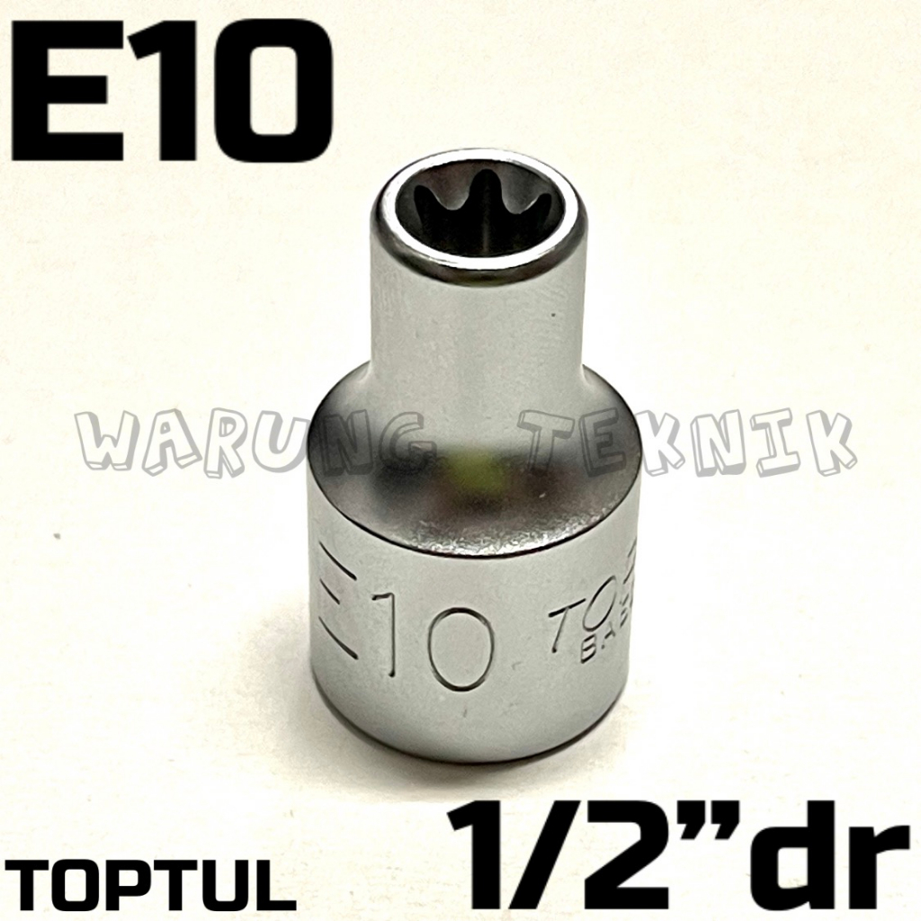 1/2" DRIVE STAR E SOCKET - GIRL STAR SOK KEY 1/2" DR E8 E10 E11 E12 E14 E16 E18 E20 E22 E24 ...
