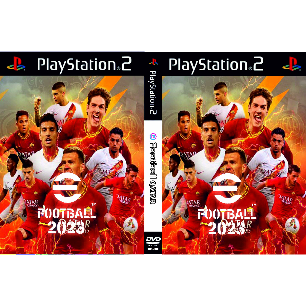 Ps2 pes 2023 efootball 2023 game Cassette qatar World Cup qatar ...