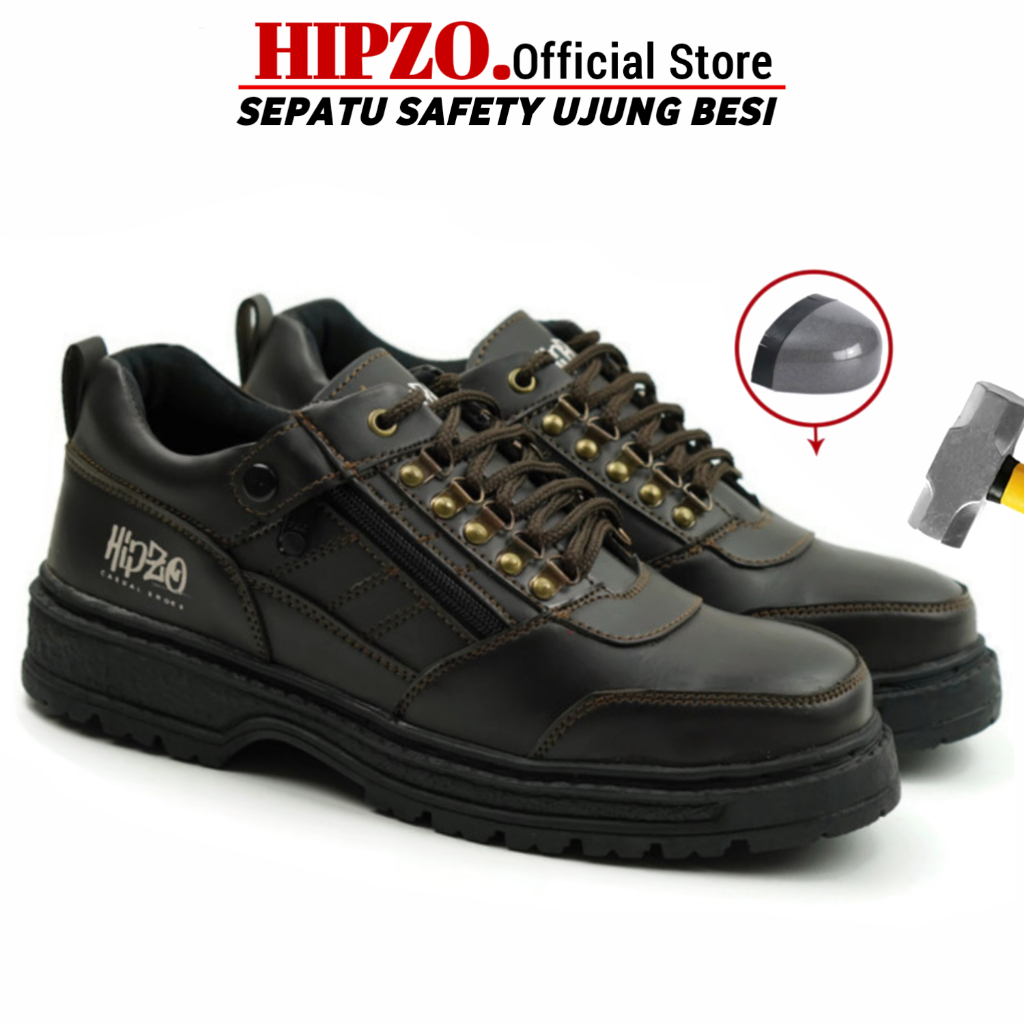 Men's Safety Shoes Iron Toe Field Work Outdoor Project Latest Original ...