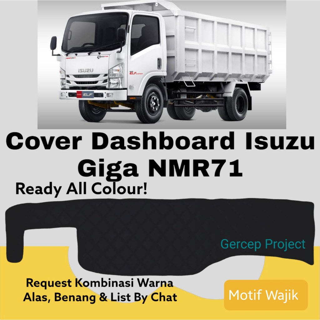Isuzu GIGA Nmr71 Dashboard Pad Cover Premium Leather Dashboard ...