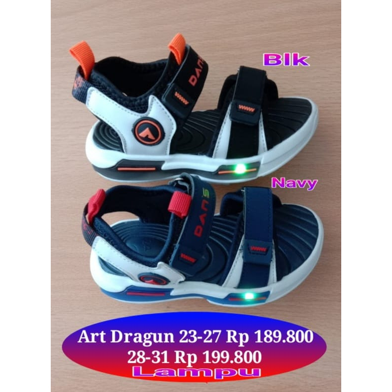 Dragun Dans Boys Light Sandals | Shopee Philippines