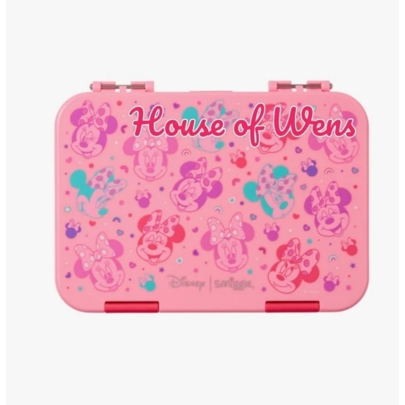 Smiggle Minnie & Mickey Mouse Bento Medium Lunchbox-Original Smiggle ...