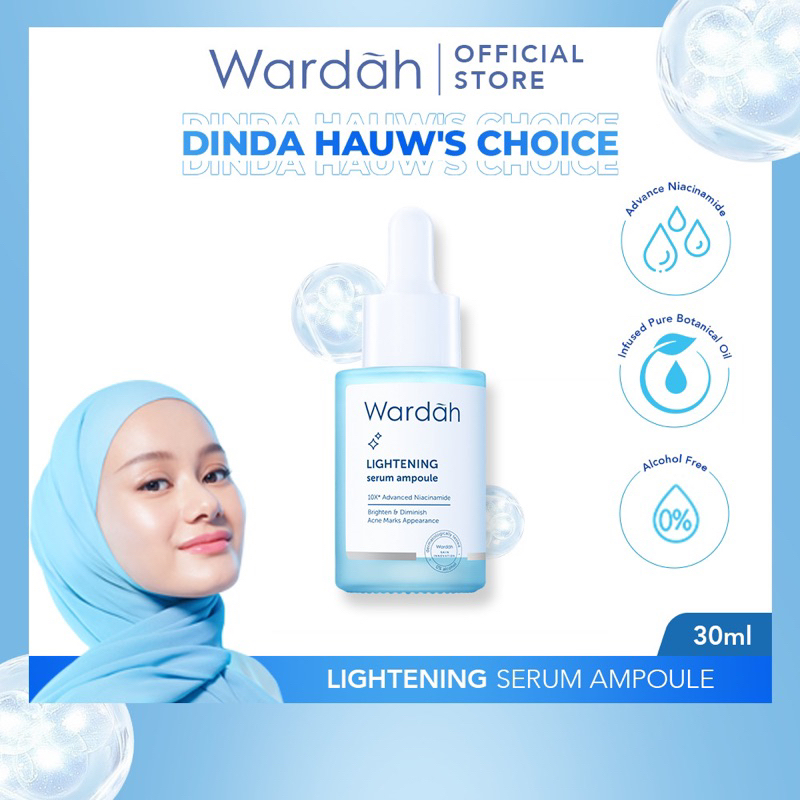 Wardah Lightening Serum Ampoule - Serum 10x Advanced Niacinamide ...