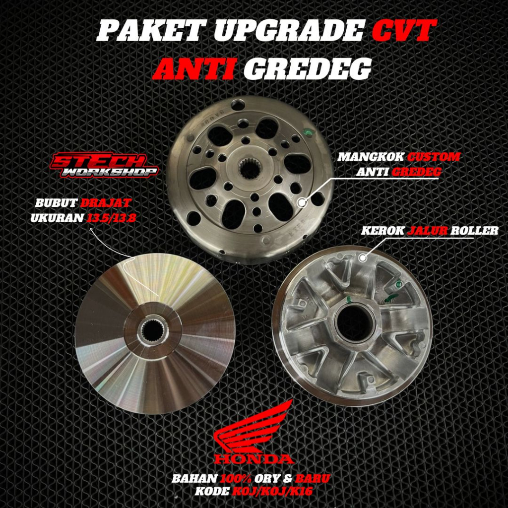 Upgrade PACKAGE CVT BEAT VARIO SCOOPY ESP 110 - ROLLER BEAT ESP HOUSE ...