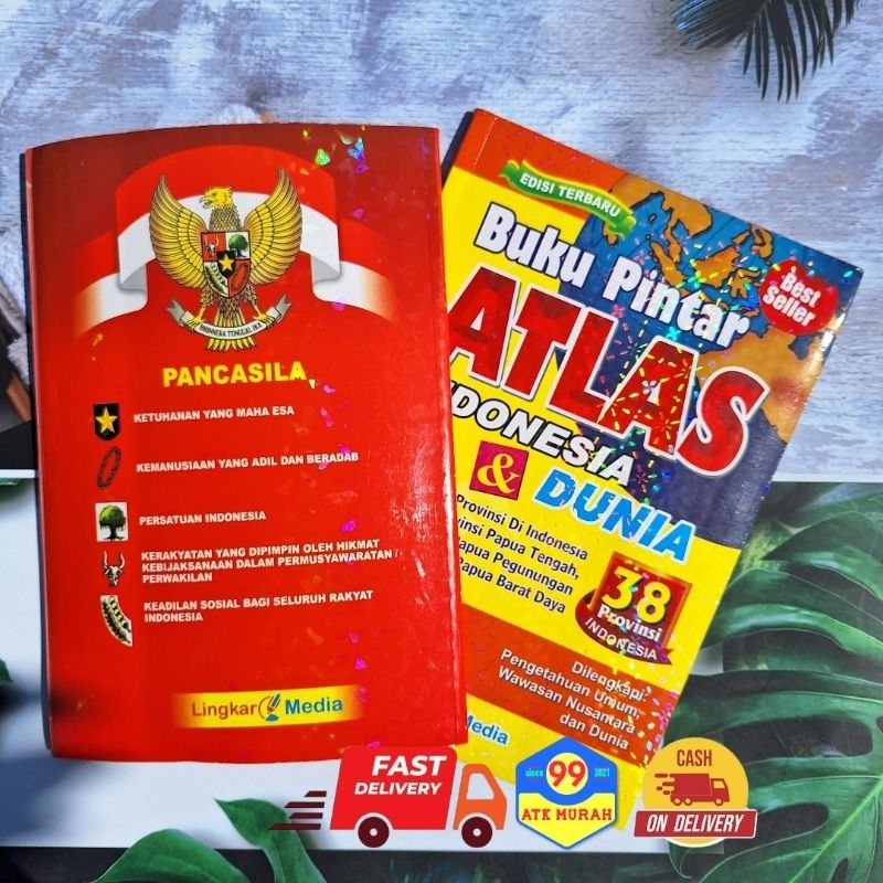 The Complete 38th Provincial World ATLAS Book/ World Map/Geographic ...