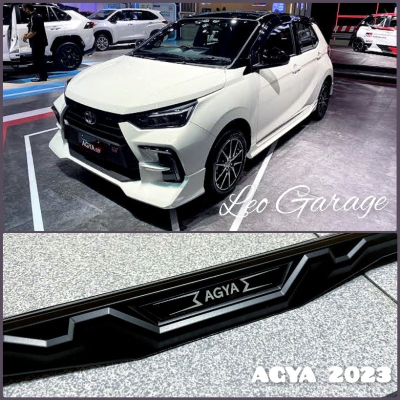 All NEW AGYA AYLA GR SPORT 2022 2023 2024 GR SPORT SILL PLATE REAR ...