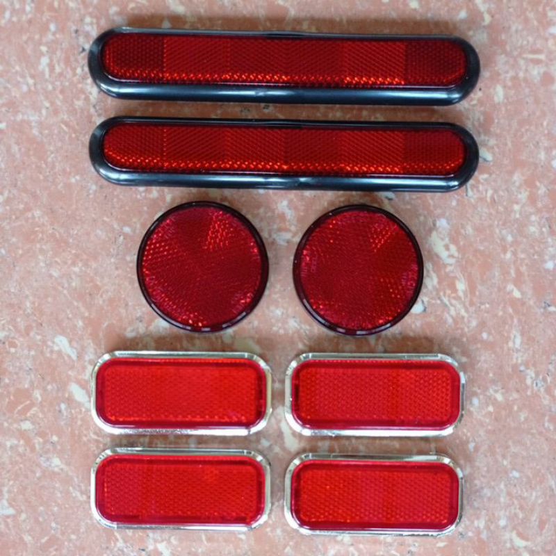 MERAH MATA Emblem sticker reflector rear front side car motorbike truck ...