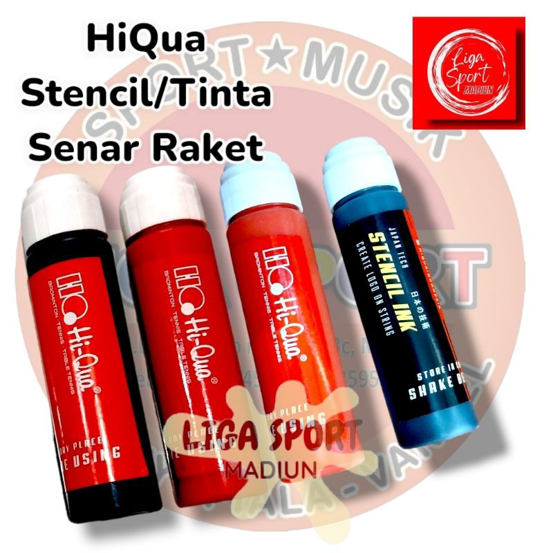 Hiqua Stencil/Tennis And Badminton Racket String Ink | Shopee Philippines
