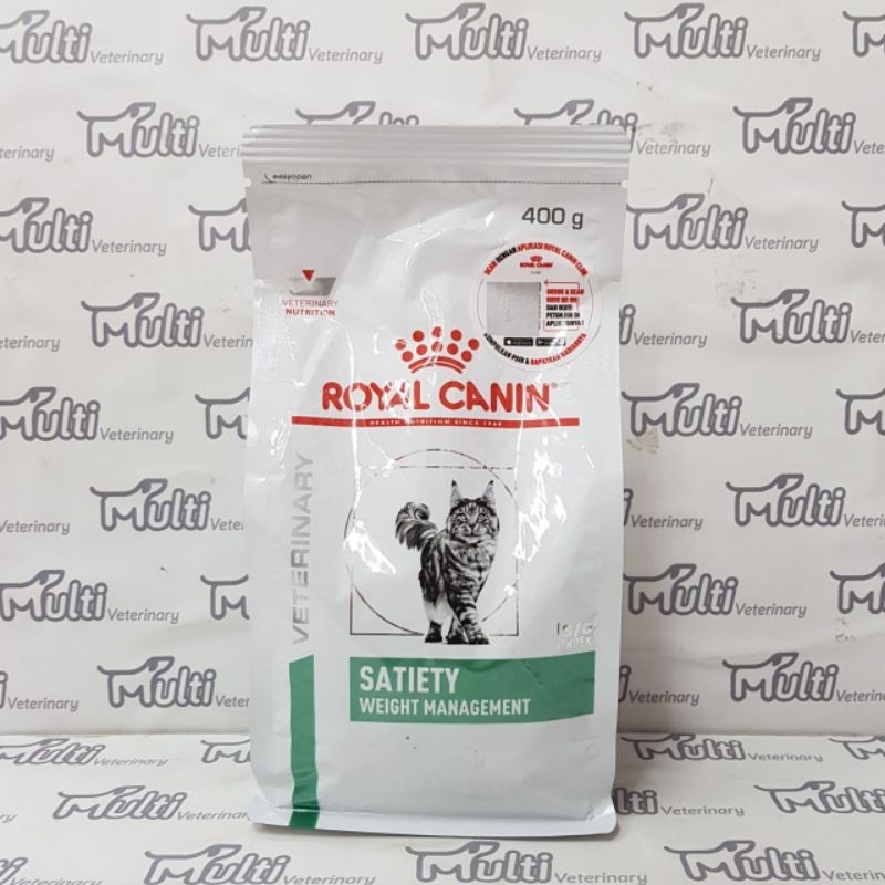 ROYAL CANIN SATIETY CAT WEIGHT MANAGEMENT 400gr Dry Cat Food | Shopee ...