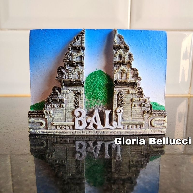 Bali souvenir Fridge magnet Patch By denpasar pura tempuyang indonesia ...