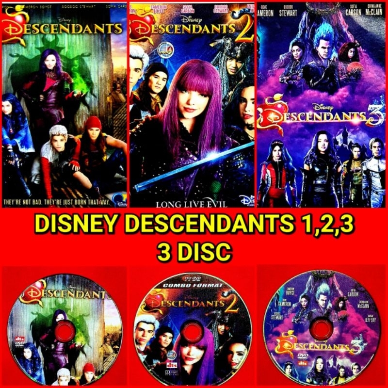 Cartoon DISNEY FILM Cassette DESCENDANTS-Children's Movie CARTOON ...