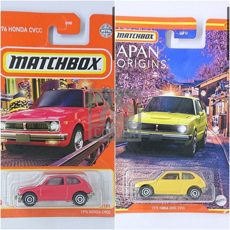 [75 Corner] MBX Matchbox 1976 Honda Civic CVCC SB1 JDM Sedan Coupe ...