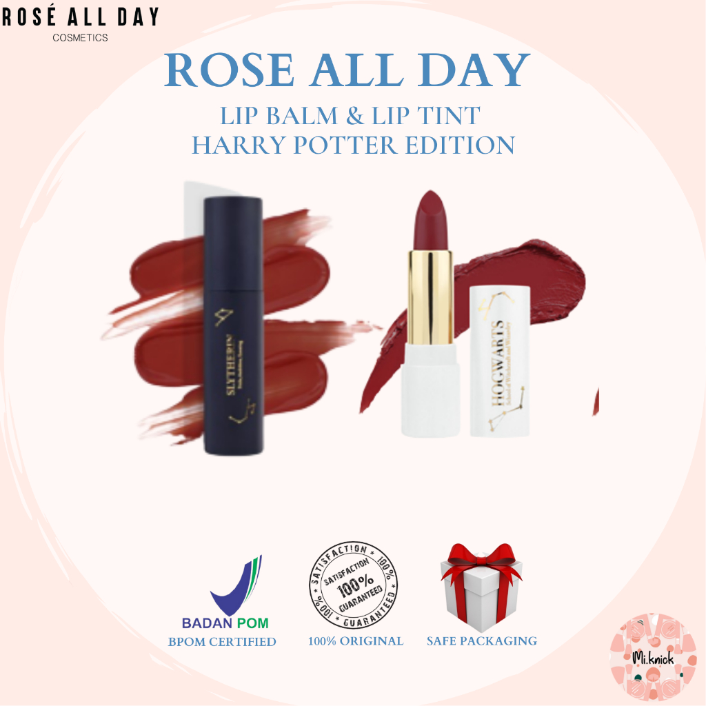 Rose All Day Lip Balm & Lip Tint Harry Potter Edition | Shopee Philippines