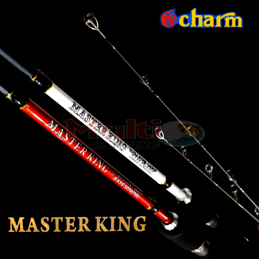 Solid carbon charm master king and tornado master king fishing rods ...
