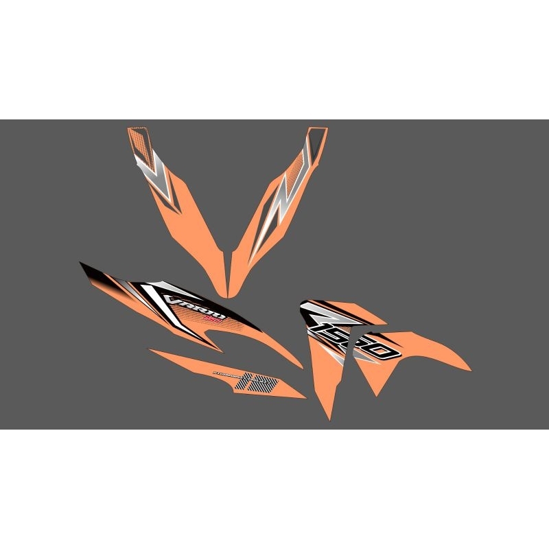 Stripping STICKER HONDA Click LED NEW 2018-2022 125-150Cc Latest MOTIF ...