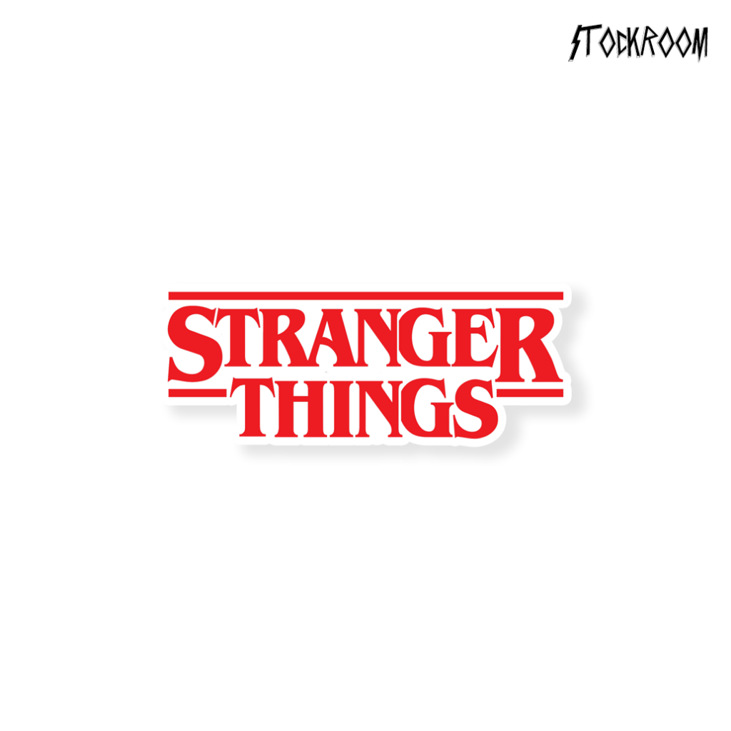 Aesthetic STICKER "STRANGER THINGS"/Helmet STICKER/LOCAL BRAND STICKER ...