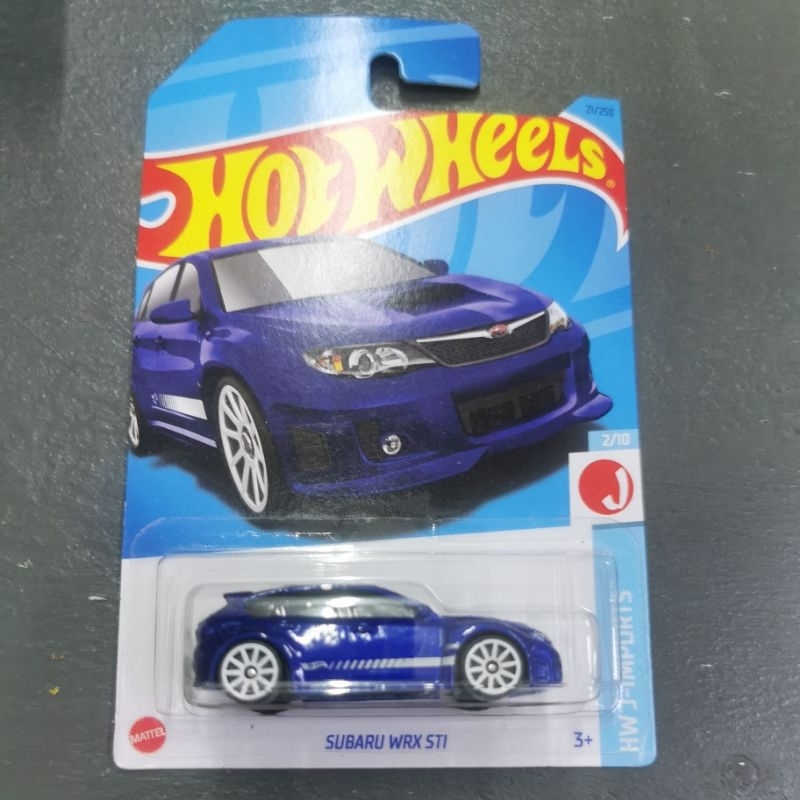 New 2022! | Subaru WRX STI Blue Diecast Hot Wheels HW Hotwheels Real ...