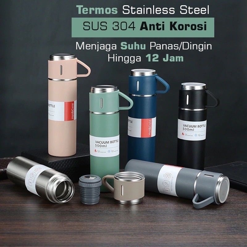TERMOS Vacuum Flask Set/Vacuum Sultan/Vacuum Set 500ml/thermos Set ...