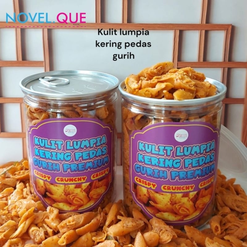 Can Dry Lumpia Skin Spicy Savory Lumring Dumpling Roll Kulpi Premium ...