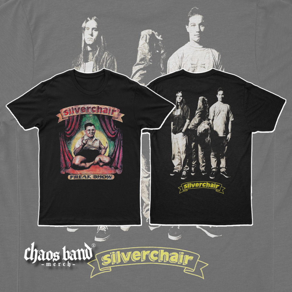 Silverchair - FREAK SHOW (Back Print) Kaos Band | Shopee Philippines