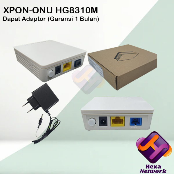 Huawei Hg8310m Xpon Onu Ont 1x Epon Gpon 1x Rj45 1000mb S Shopee