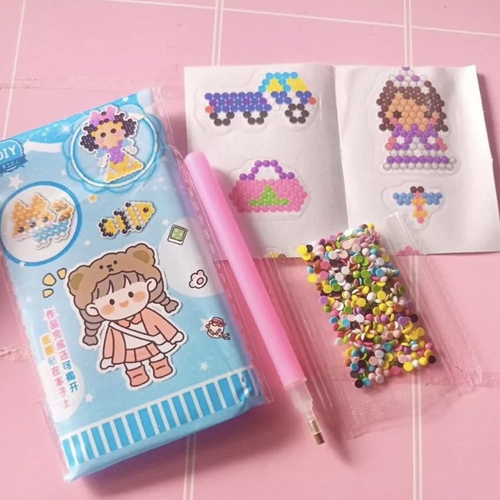 Diamond PAINTING Sticker Packaging (Price For 1 Sheet Contains 20 Pcs ...