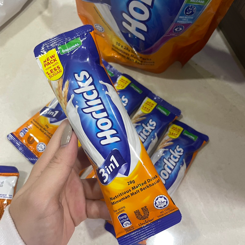 Horlicks 3 in 1 Malted Drink Malaysia (1 pcs) | Shopee Philippines