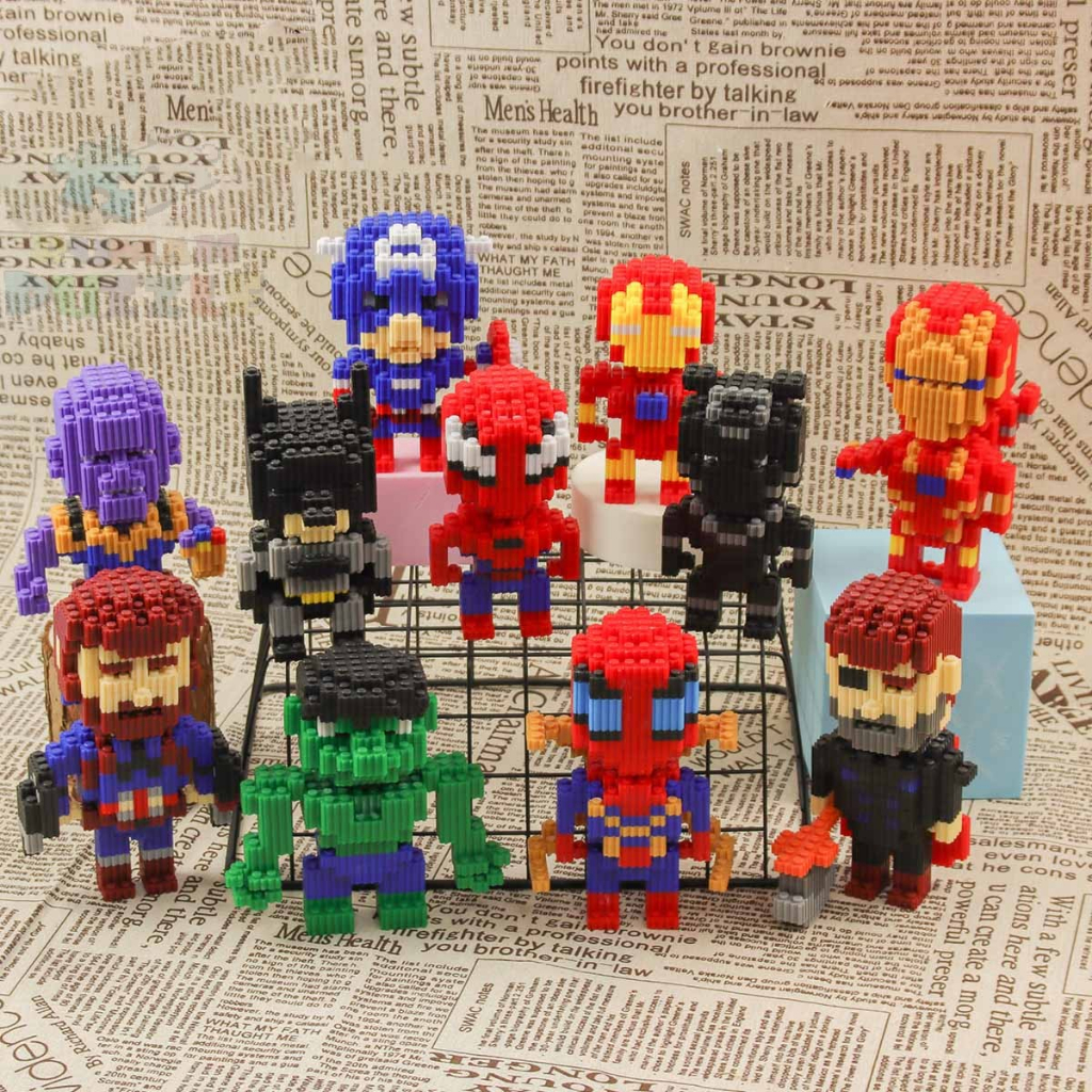 Nano Block One PIece | Super Hero | Kuromi | Doraemon | Minnie Mickey Series| Nano Block ...