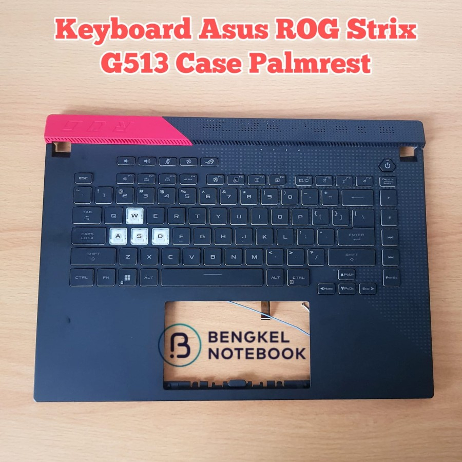 Keyboard Asus ROG Strix G15 G513 G513GT G513Q G513X Case Palmrest ...