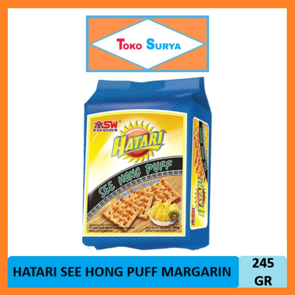 Hatari See Hong Puff Margarine 245 Gr (Pcs) | Shopee Philippines