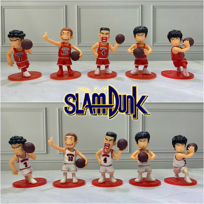Figure Slam Dunk 1 set contains 5 characters / collection of figure ...