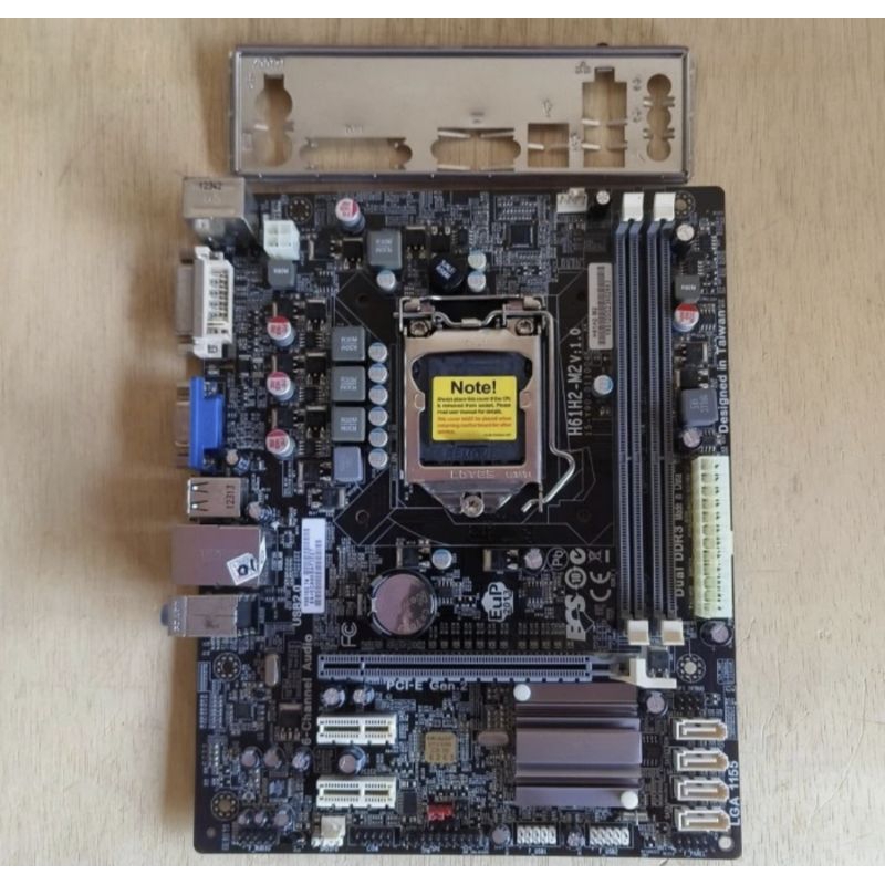 Mobo/motherboad ECS H61 LGA 1155 SUPPORT GEN 2 GEN 3 | Shopee Philippines