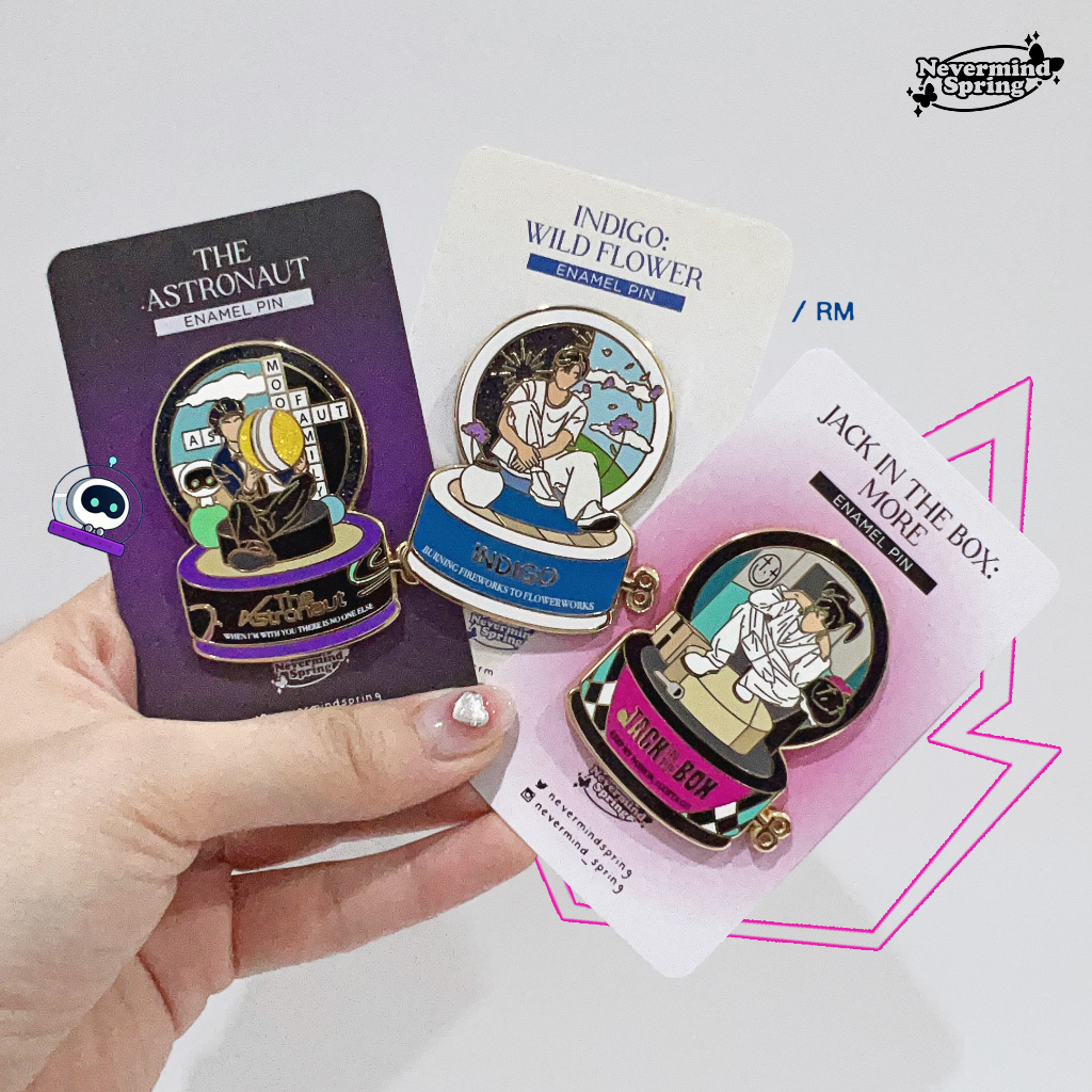 BTS Enamel Pin - Solo Music Box | Shopee Philippines
