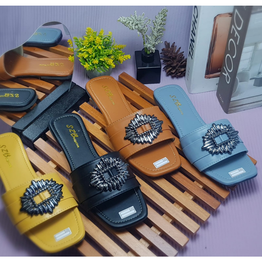 Trendy RI 09 TEPLEK WOMEN'S SANDALS | Shopee Philippines