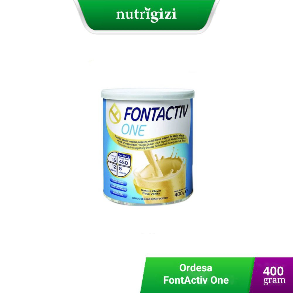 Nutrition | Ordesa Fontactiv One Powder Can 400 grams Vanilla Flavor ...