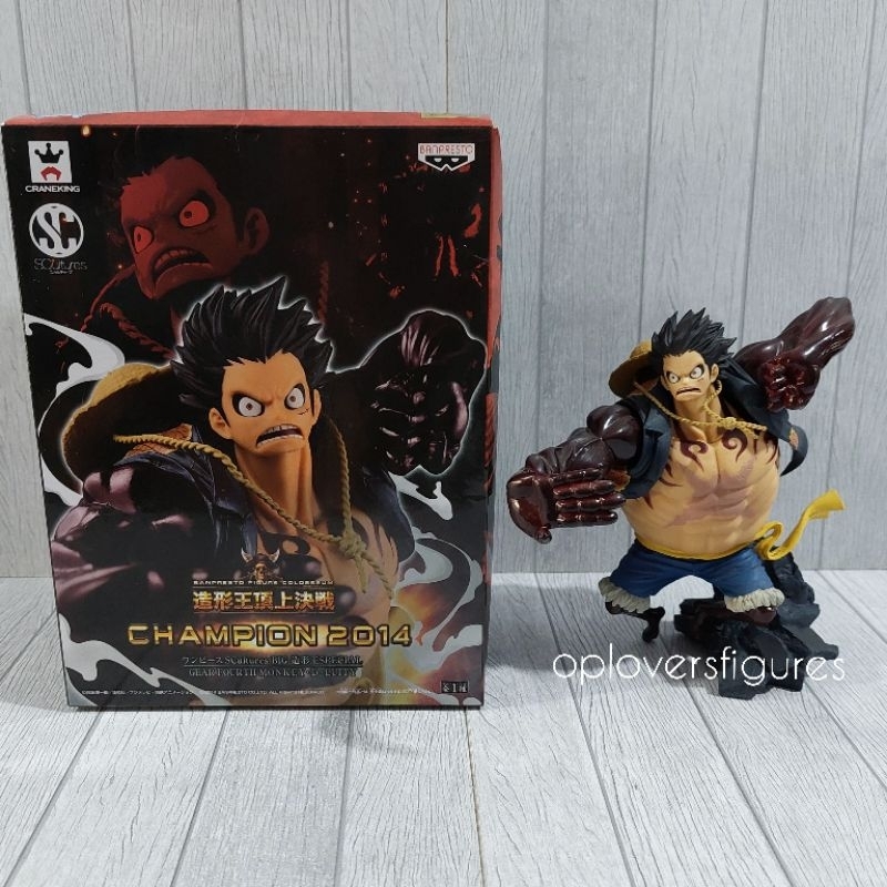 One PIECE FIGURE CHAMPION MONKEY D.LUFFY GEAR 4th | Shopee Philippines