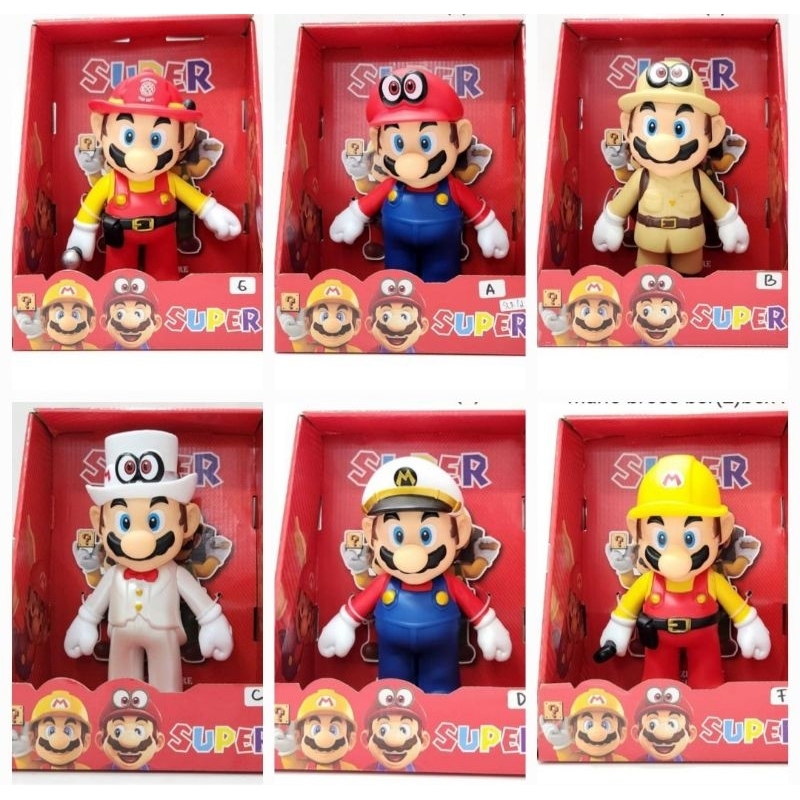 Big Super Mario Bross Action Figure | Shopee Philippines